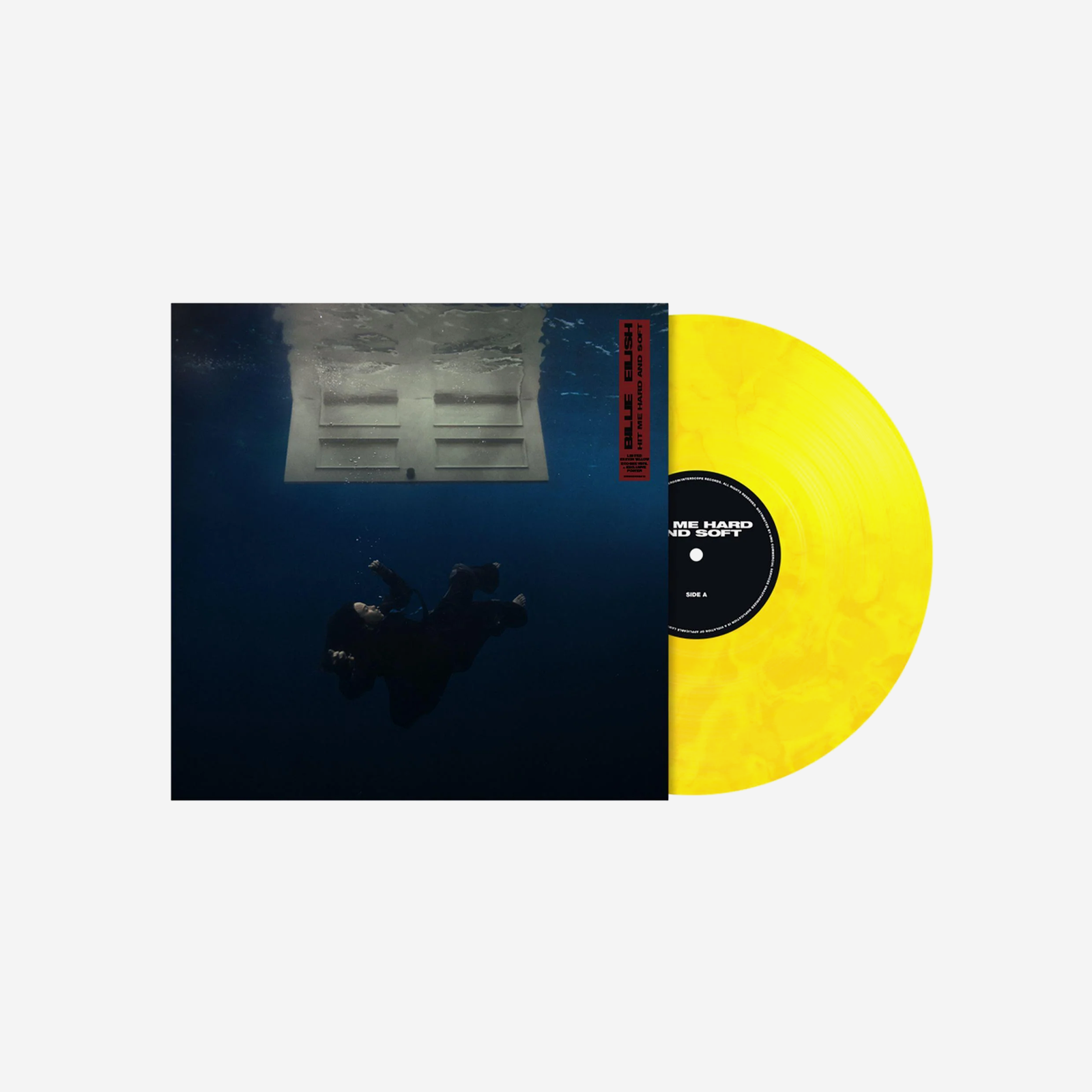 Hit Me Hard And Soft Yellow LP - UMG Sweden Collection Store